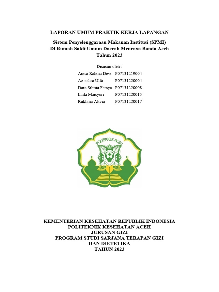 Laporan Umum MSPM (Gelombang 2) | PDF | Kesehatan Holistik | Sains & Matematika