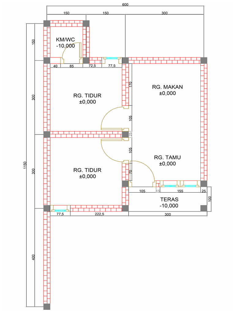 Denah BTN Rev. 2 | PDF