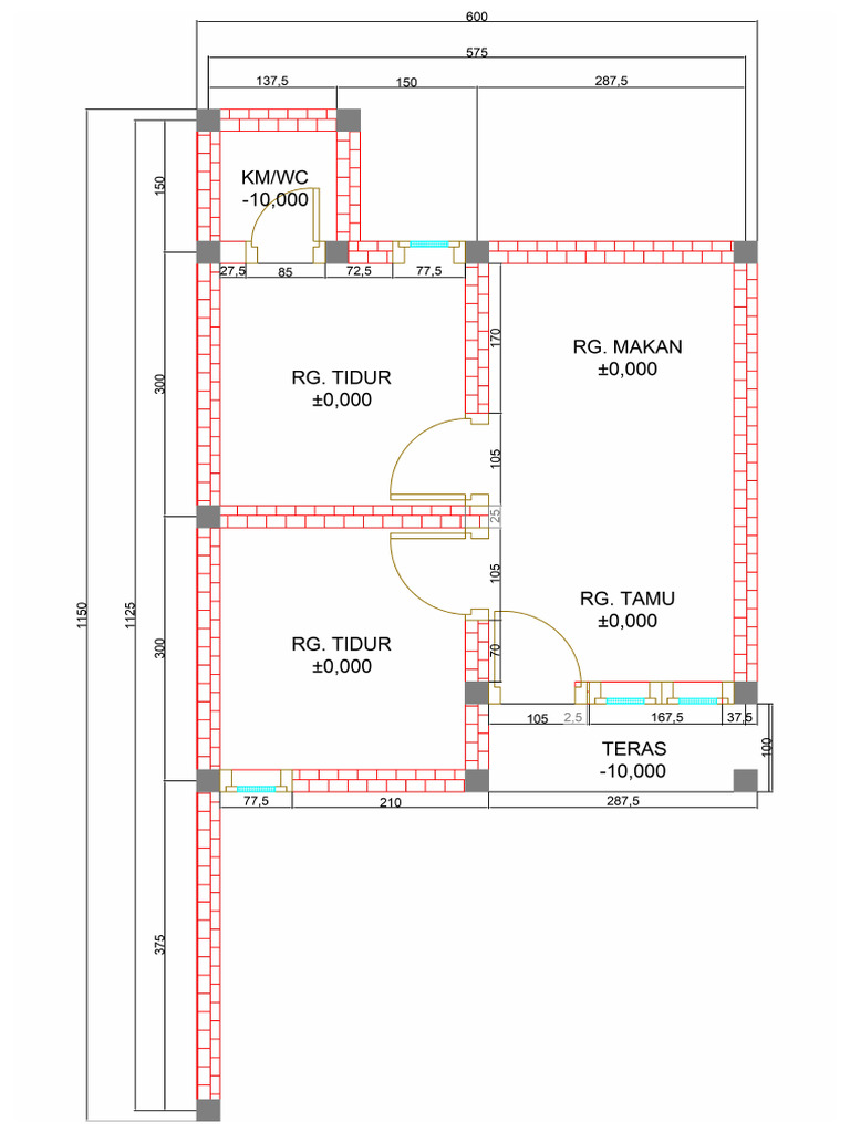 Denah BTN Finish | PDF
