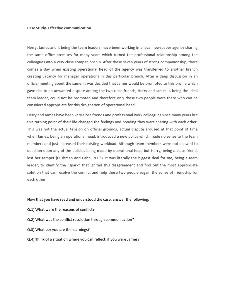 2024 - SSBF - Business Communication - Case Study - 30 Marks | PDF ...
