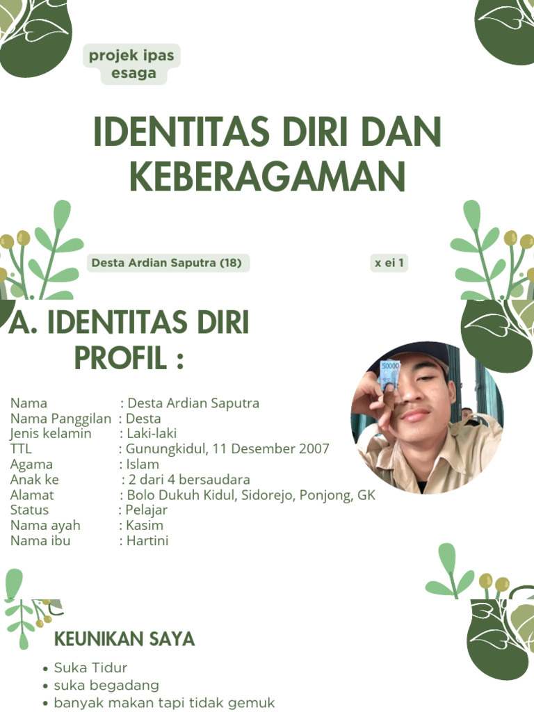Identitas dan Keberagaman Desta | PDF