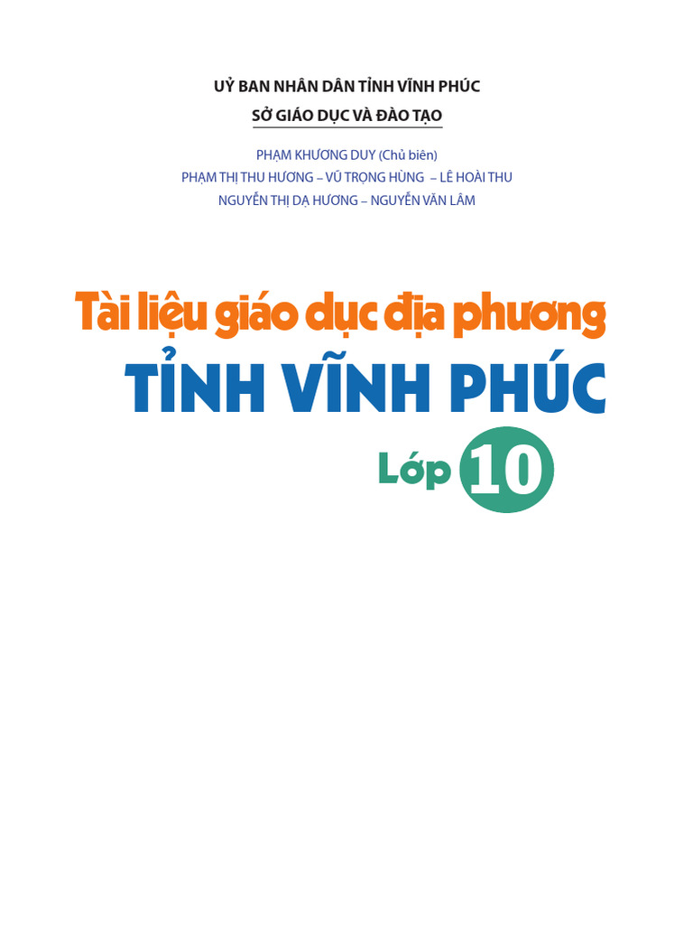 GDDP Vinh Phuc Lop 10 B 30112022 | PDF