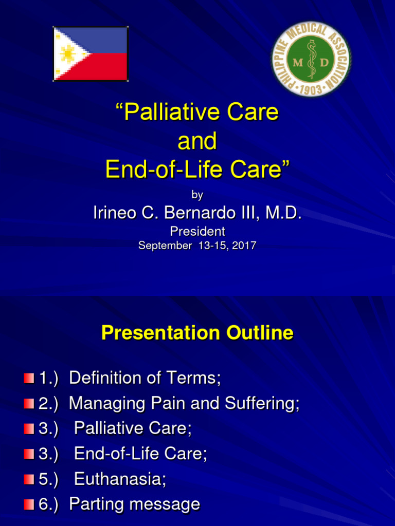 Palliative and End-of-Life Care Guide | PDF | Pain Management | End Of ...