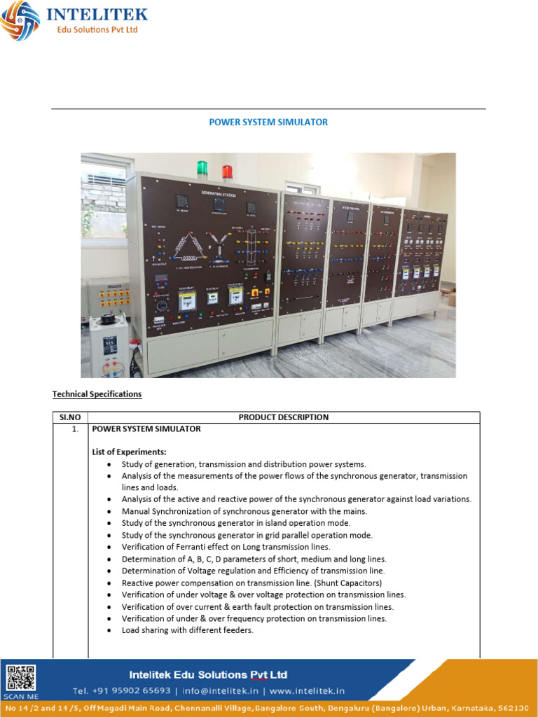 Transmission Line Training System | PDF | Electric Power Transmission ...