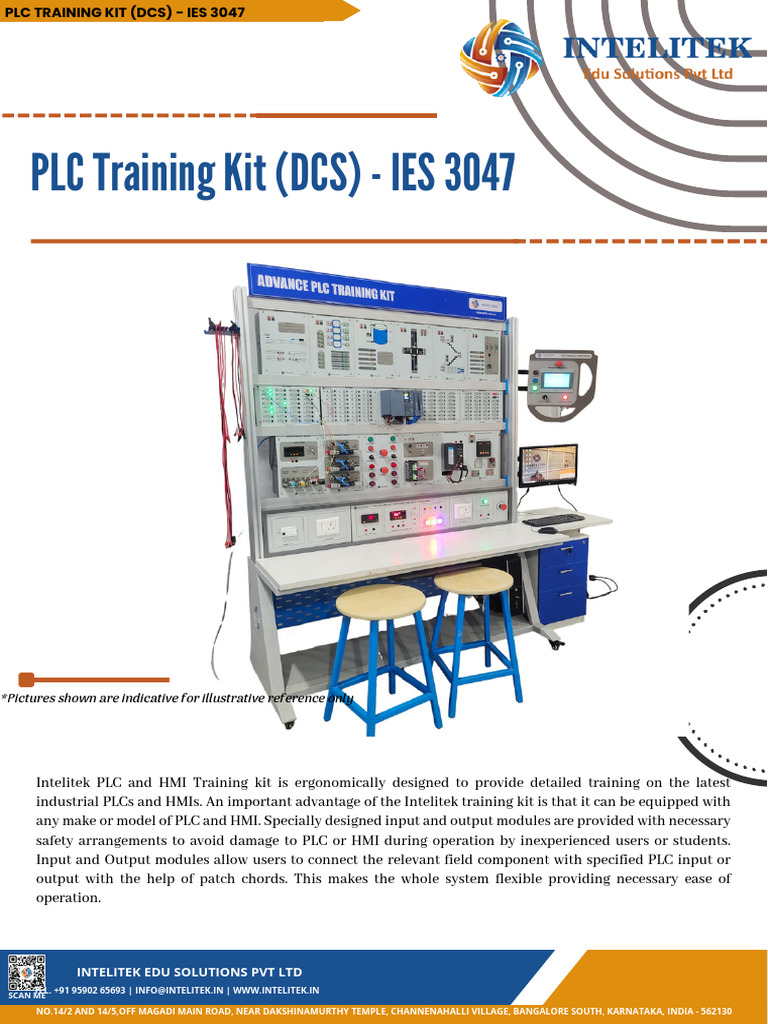 PLC Trainer With KNX IES 3047 PDF | PDF | Programmable Logic Controller | Electrical Engineering