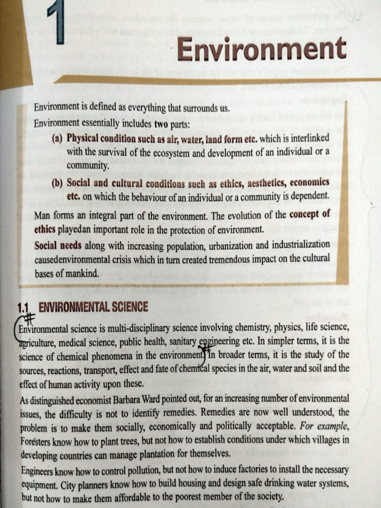Module 1 EVS MAKAUT | PDF | Soil | Human Overpopulation
