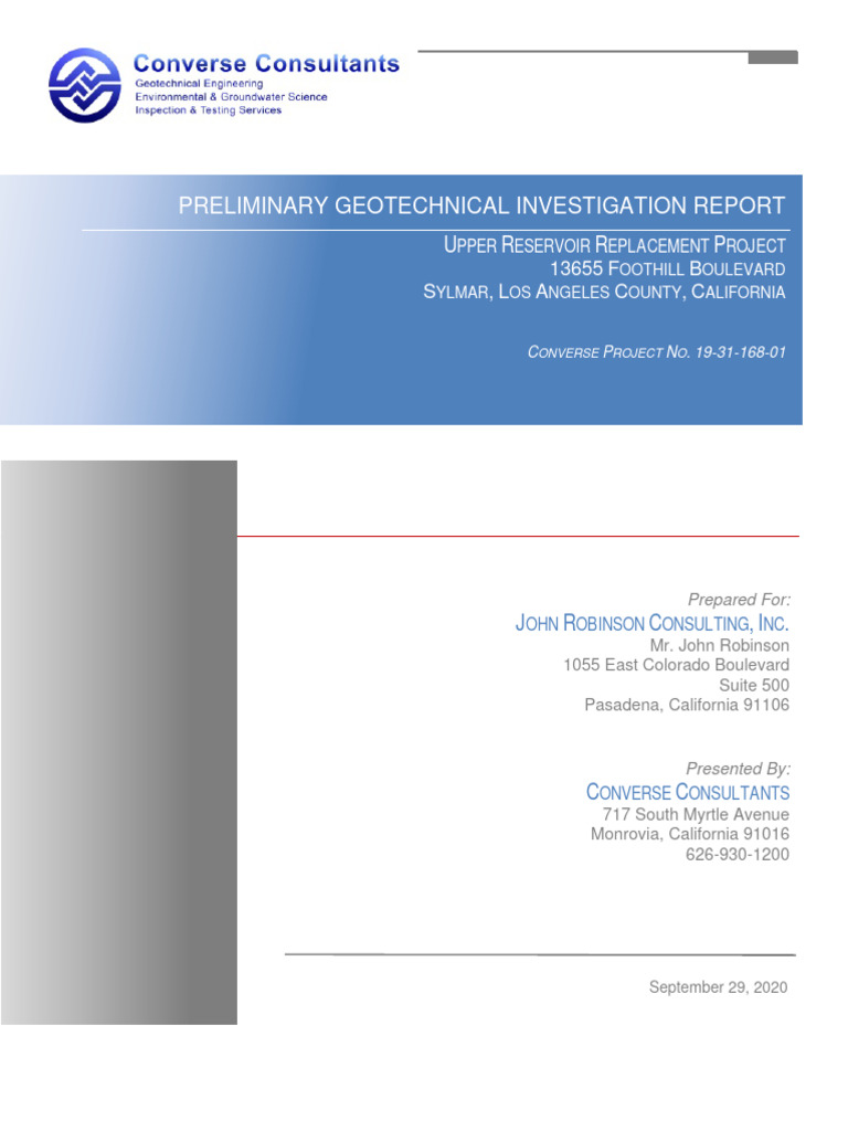 Geotechnical Report | PDF | Earthquakes | Fault (Geology)