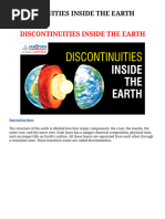 Earth's Discontinuities. | PDF | Nature | Plate Tectonics