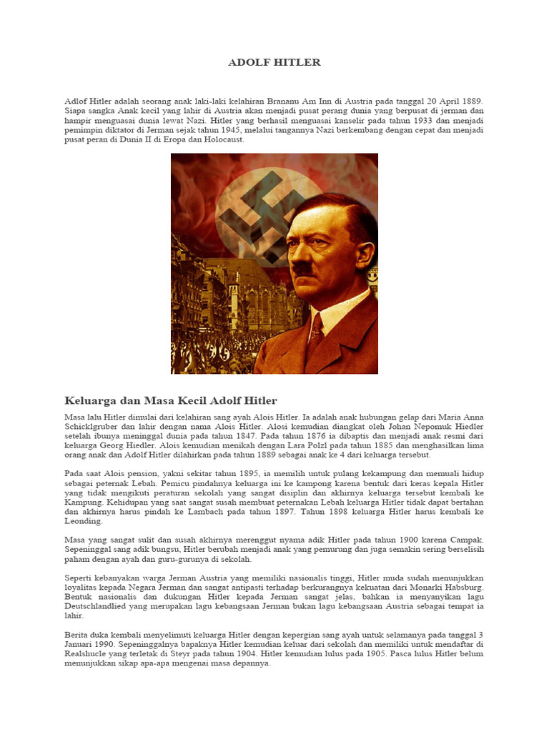 Adolf Hitler | PDF