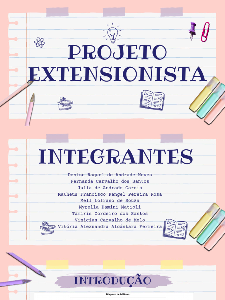 Projeto Extensionista - 2024. 1-Slides | PDF | Autoajuda