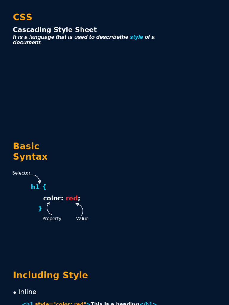 CSS Note | PDF | Cyberpunk Themes | Interactive Media