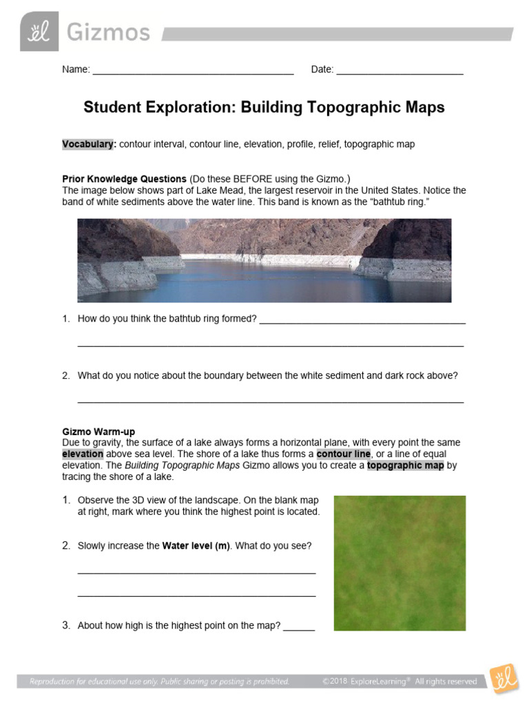 Building Topo Maps SE | PDF | Contour Line | Topography