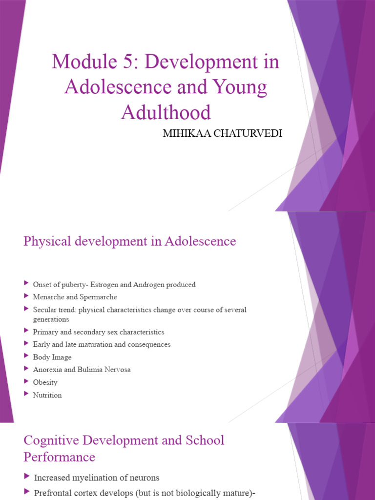 Module 5 | PDF | Adolescence | Love
