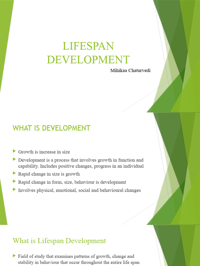 Lifespan Development | PDF | Id | Psychology