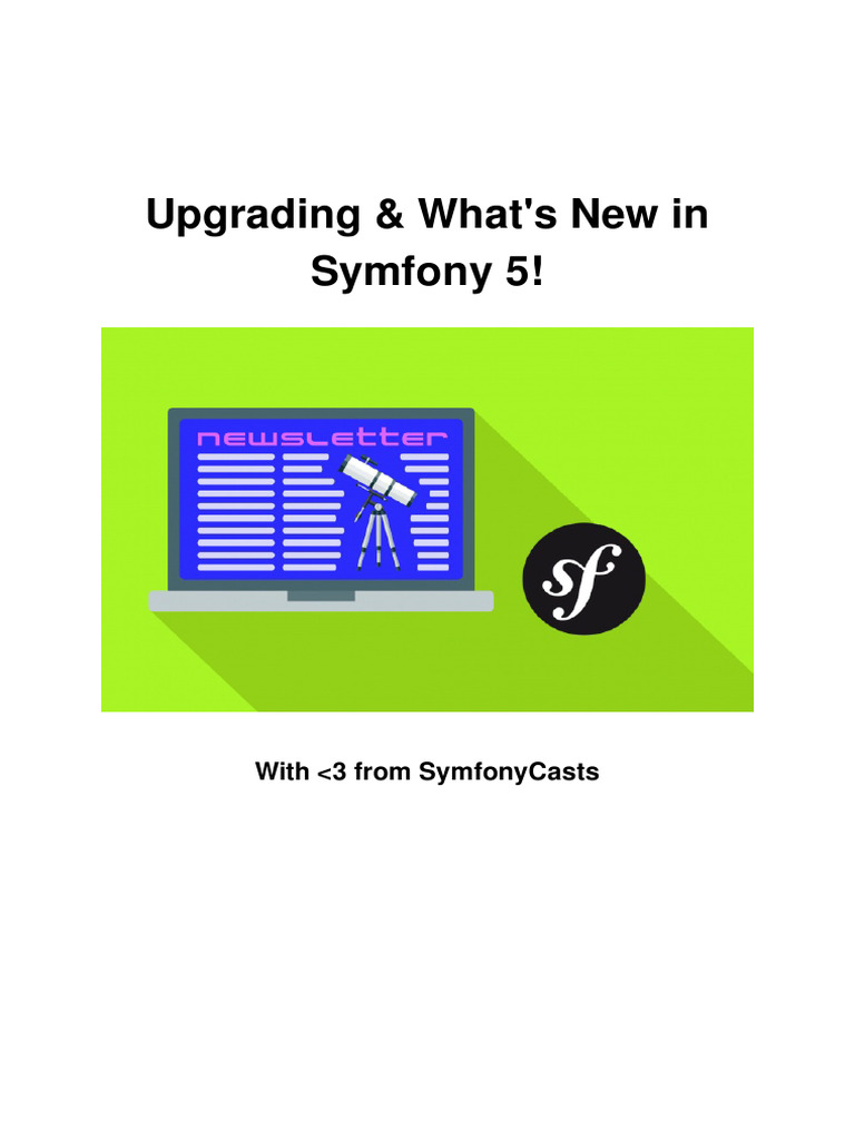 Course Symfony5 Upgrade | PDF | Http Cookie | Command Line Interface