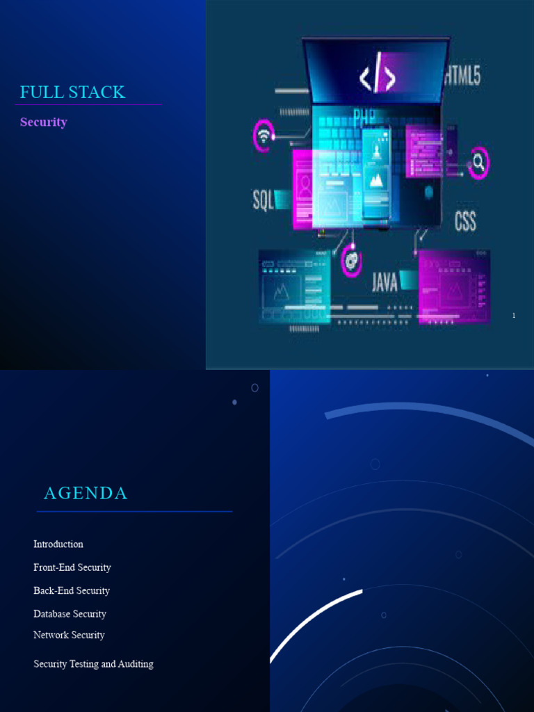 Full Stack Security | PDF | Security | Computer Security