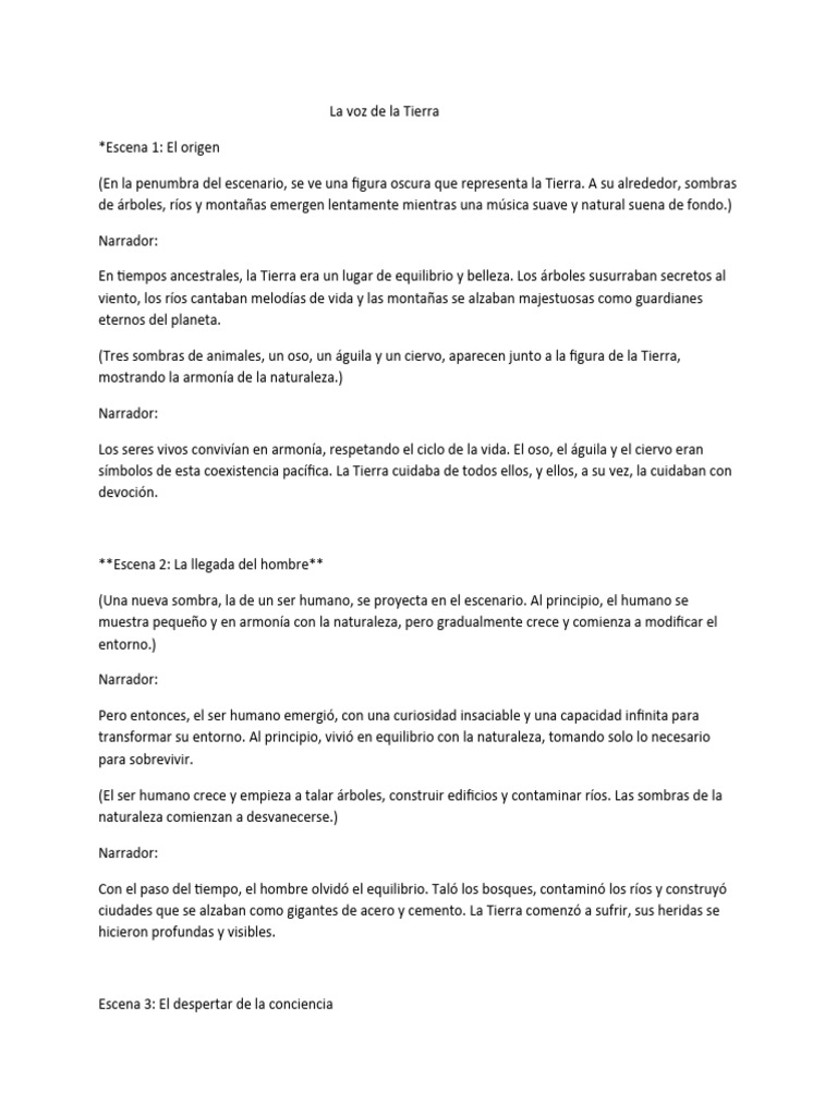 La Voz de La Tierra | PDF | Tierra | Naturaleza