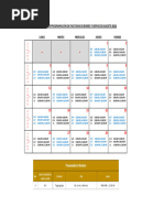 Turning Schedule | PDF