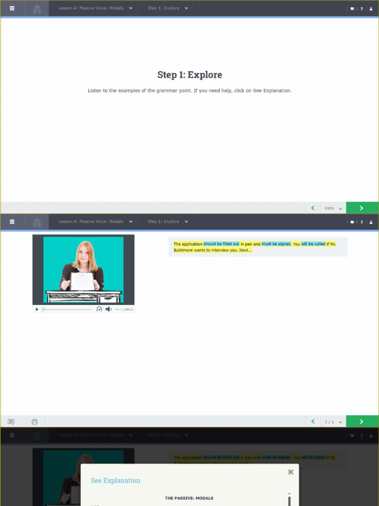 Lesson 4 Passive Voice Modals | PDF Lesson 4 Passive Voice Modals | PDF