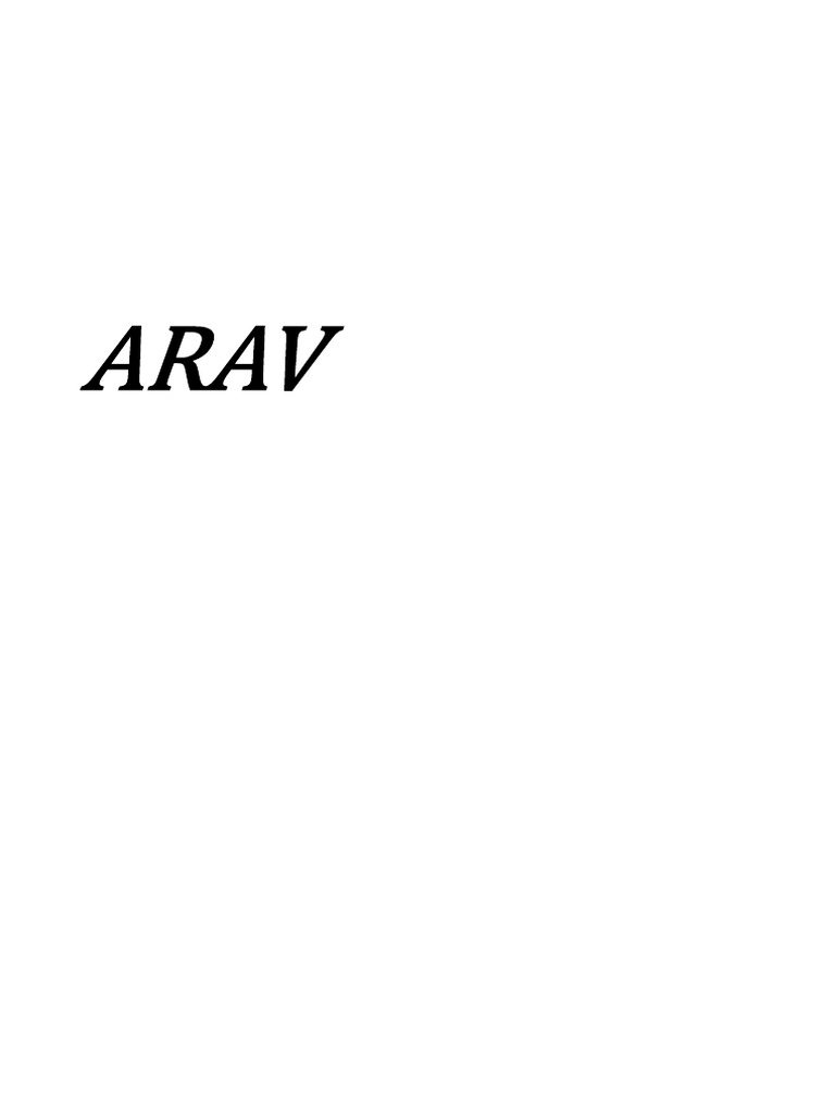 Arav RCB | PDF