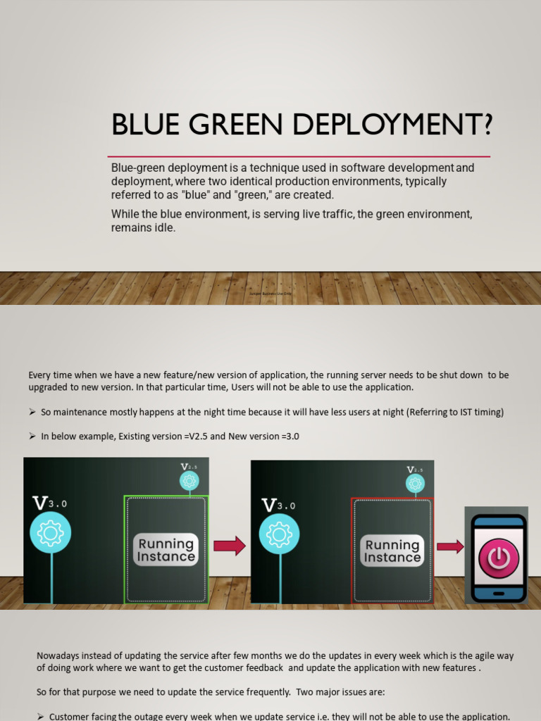 Blue-Green Deployment Explained | PDF | Information Technology ...