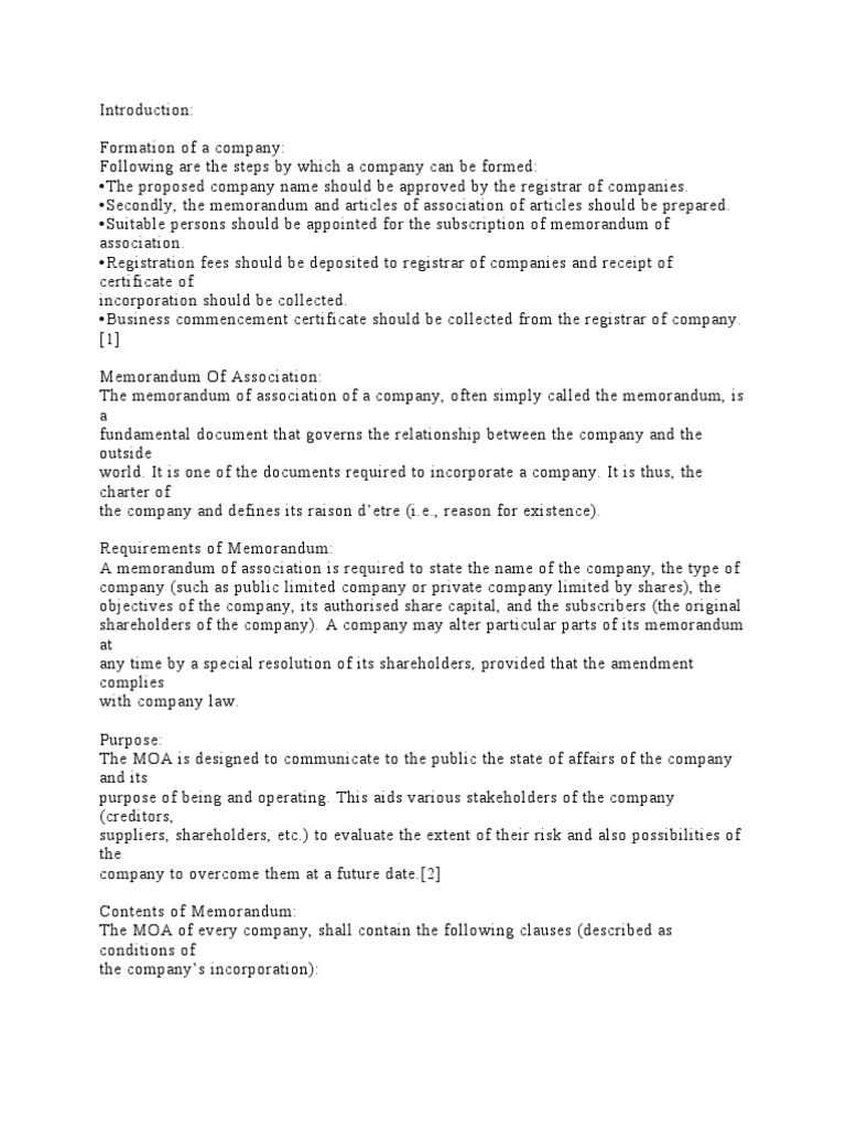 A Comprehensive Guide to Forming a Company: Requirements, Steps, and ...