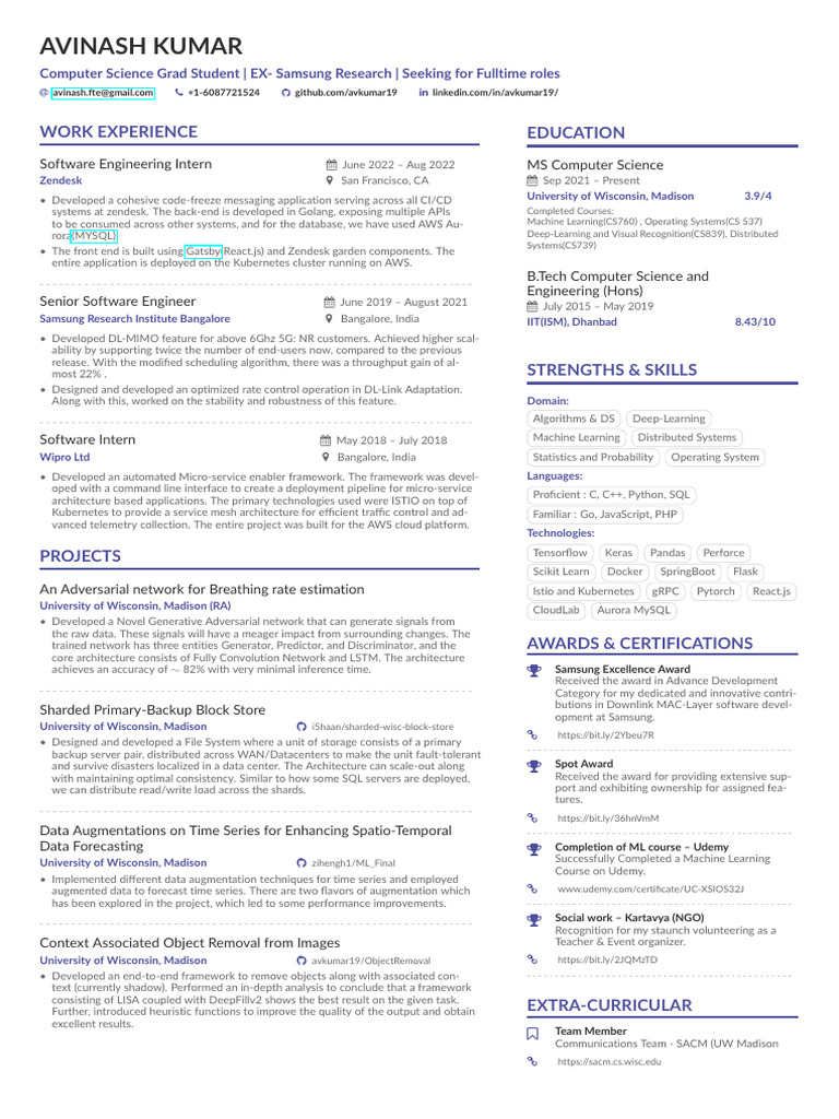 Avinash Kumar | PDF | Machine Learning | My Sql