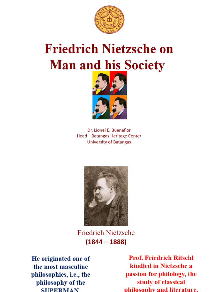 Philo of Man 15-Nietzsche | PDF | Friedrich Nietzsche