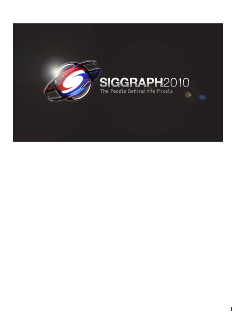 Hable-Uncharted2 (SIGGRAPH 2010 Advanced RealTime Rendering Course) | PDF | Graphics | Computer ...