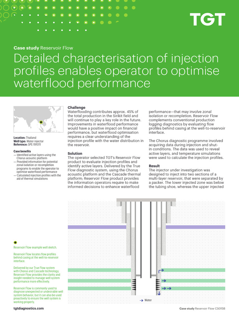 Reservoir Flow Injector CS015b 1 | PDF | Petroleum Reservoir | Simulation