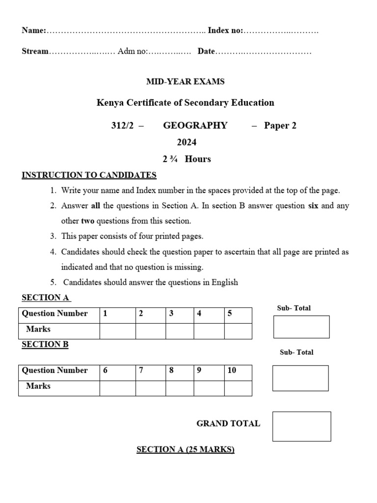 Bujiset Geo PP2 QS Corrected | PDF | Forests | Kenya