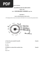 2024 Kcse Geography Paper 1 | PDF