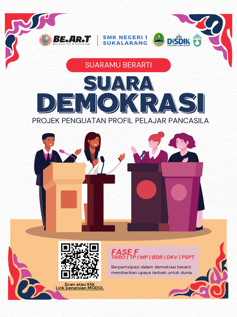 MODUL P5 - SUARA DEMOKRASI FASE F | PDF