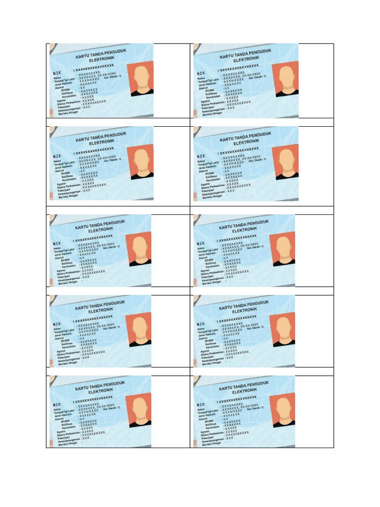 2024-08-02 - Template KTP Tim Seluruh Pemain - TIM ABC | PDF