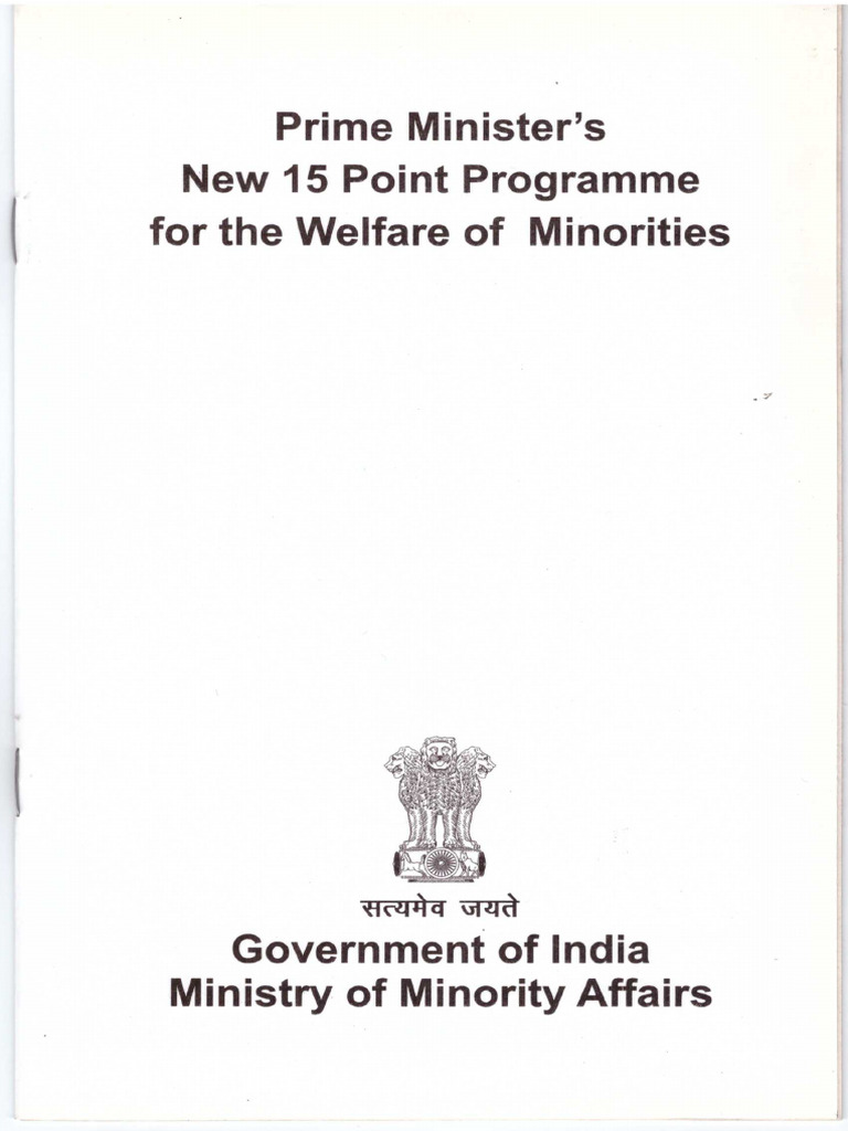 15 Point Programme | PDF