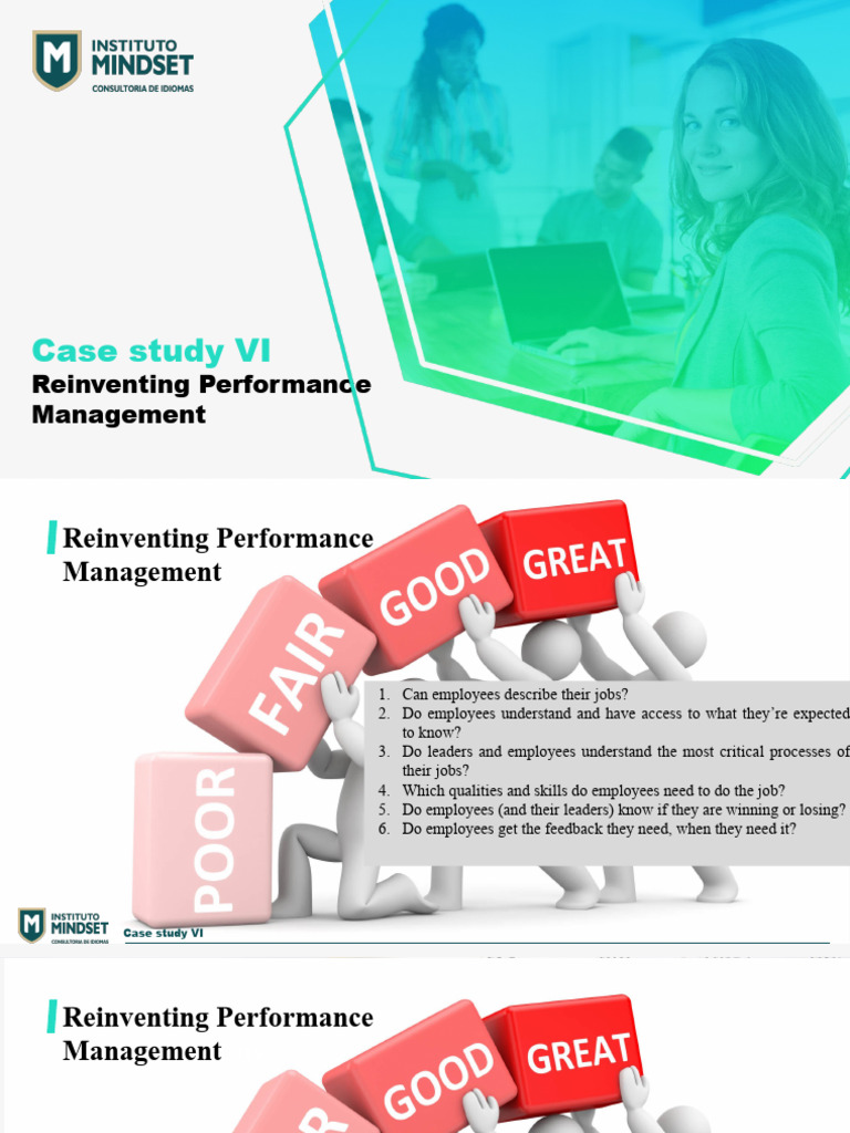Case Study 6 Intermediate - Reinventing Performance Management | PDF ...