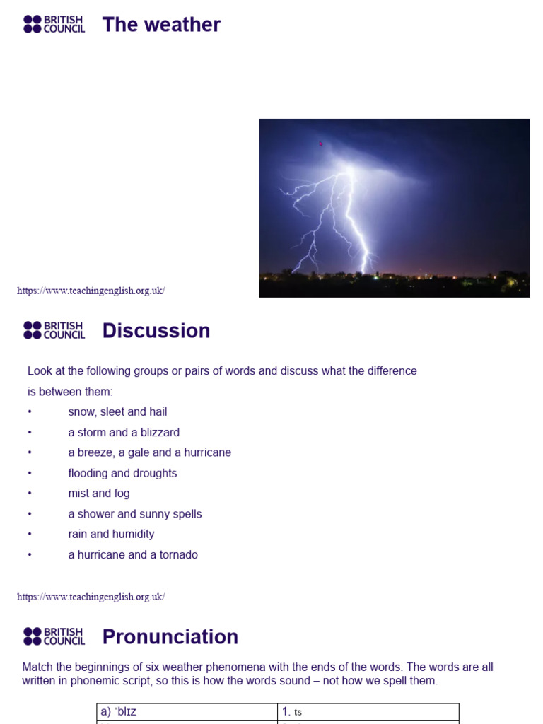 Presentation Weather | PDF | Weather | Storms