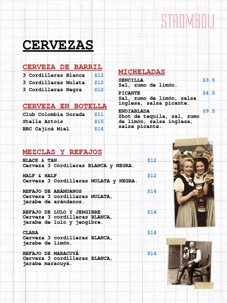 Menú Stromboli 2-2 - Compressed | PDF | pesto | Ginebra