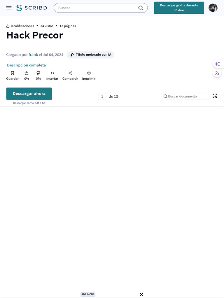 Hack Precor - PDF | PDF