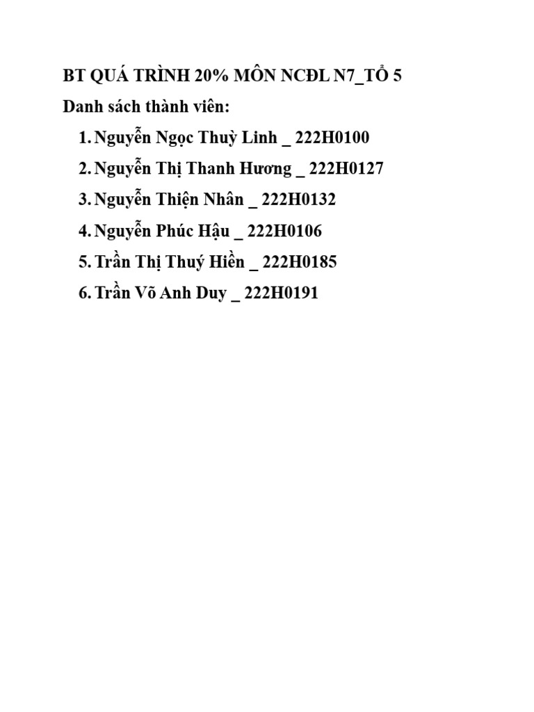 Assignment 1 - N7 - Tổ 5 | PDF