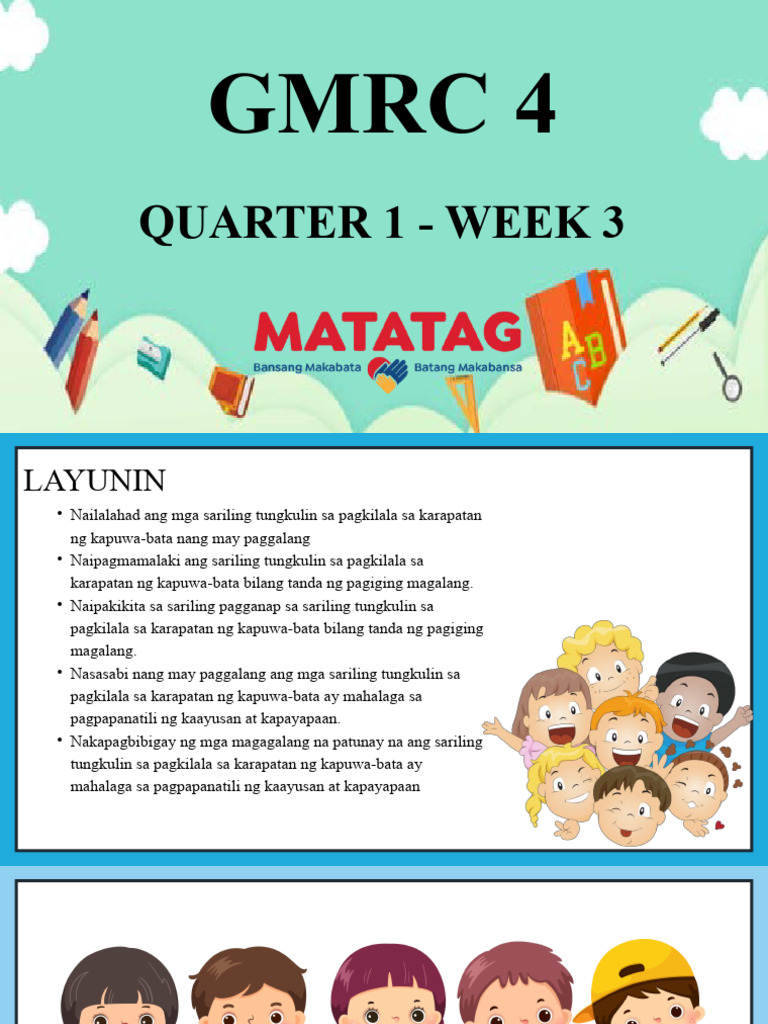 Q1-GMRC 4 Week 3 | PDF