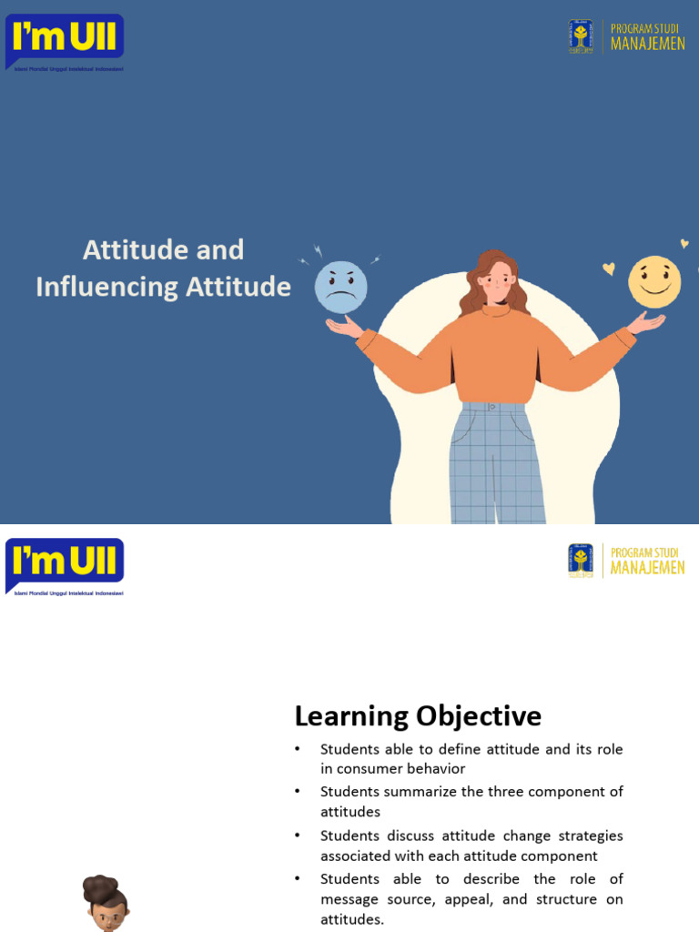 Meeting 8 - Atittude and Influencing Attitude | PDF | Attitude (Psychology) | Behavior