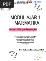 Modul Bilangan Berpangkat Kelas 8 | PDF