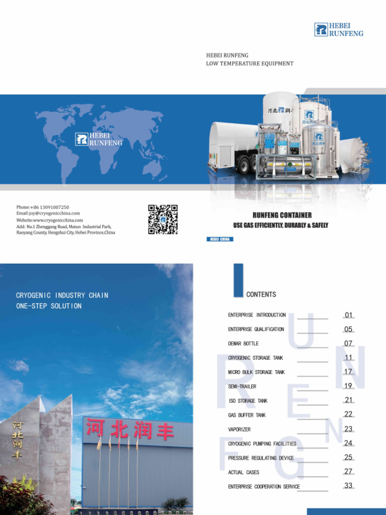 Runfeng - Tanques & Termos Chinos | PDF