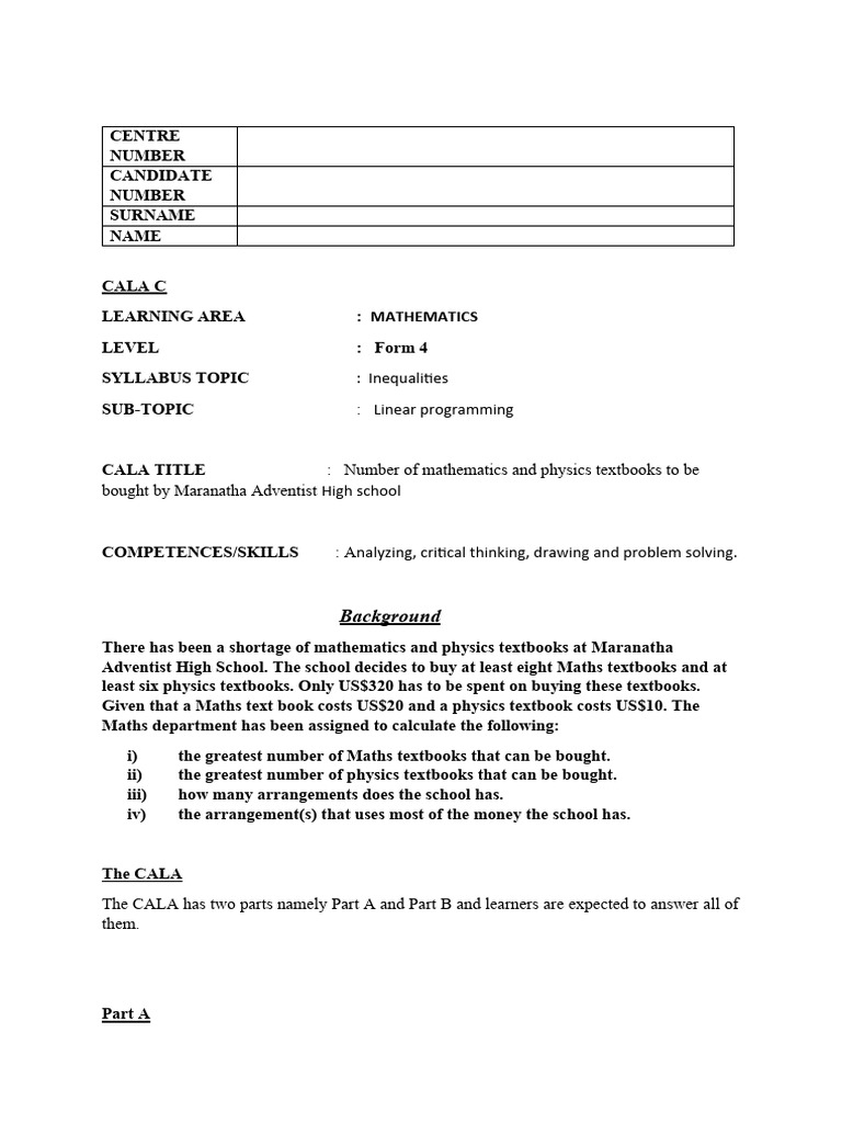 Inequalities - Learner's Cala Guide - 013148 | PDF | Mathematics | Behavior Modification