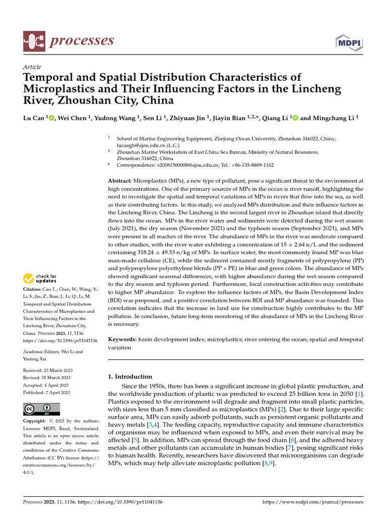 Temporal and Spatial Distribution Characteristics of 3b3mgu8c | PDF ...