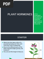 Tropisms - IGCSE Biology Revision Notes | PDF | Auxin | Root