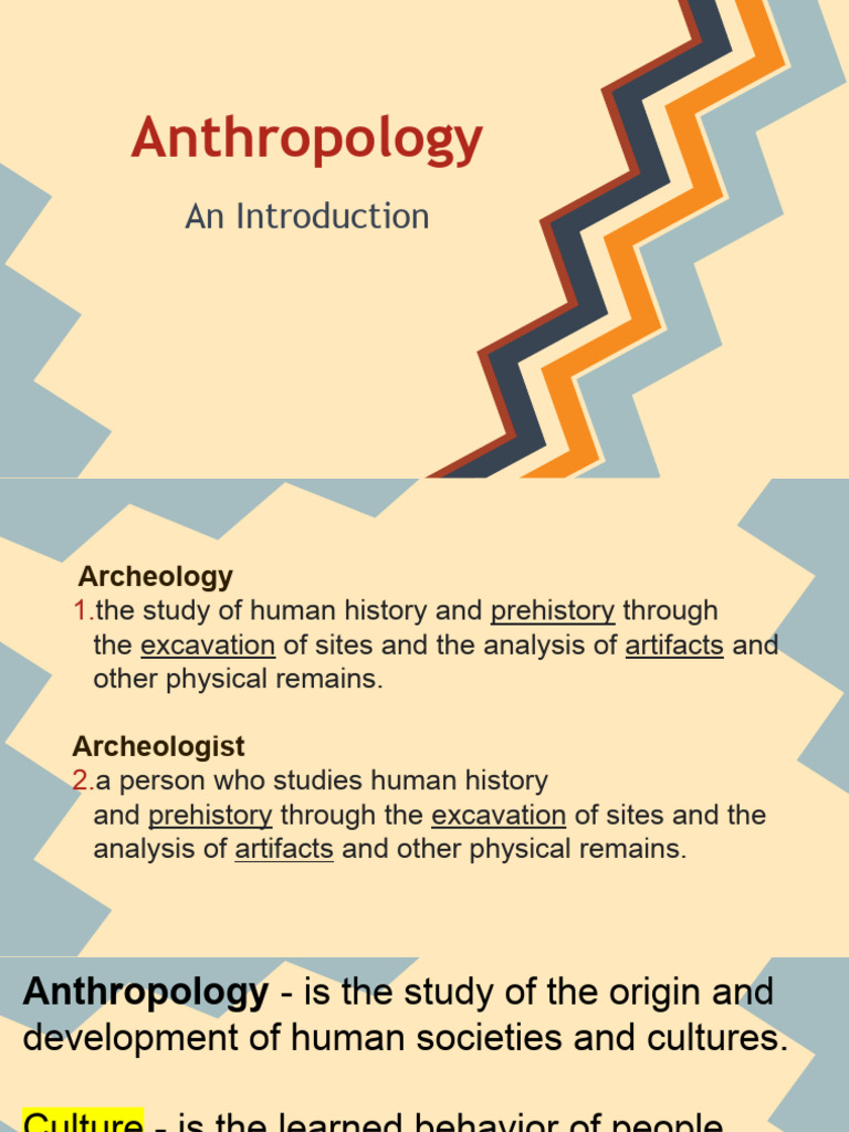 2a. Anthropology | PDF | Anthropology | Linguistics