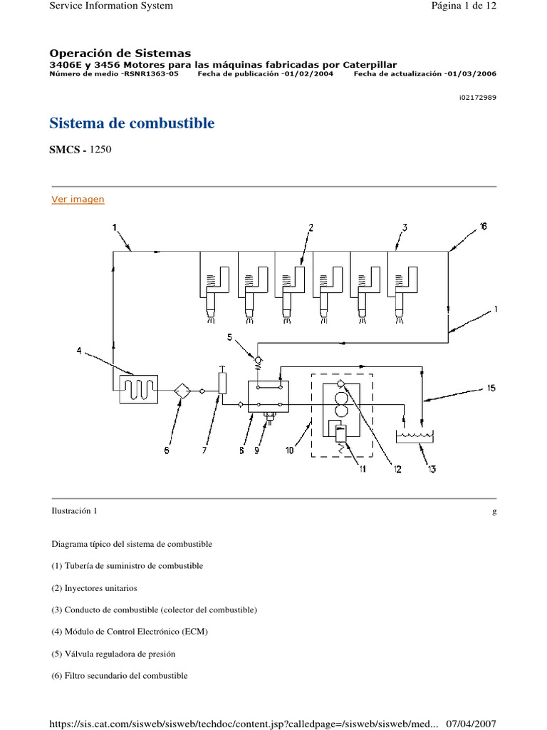 Sistema de Combustible Meui | PDF | Inyección de combustible | Bomba