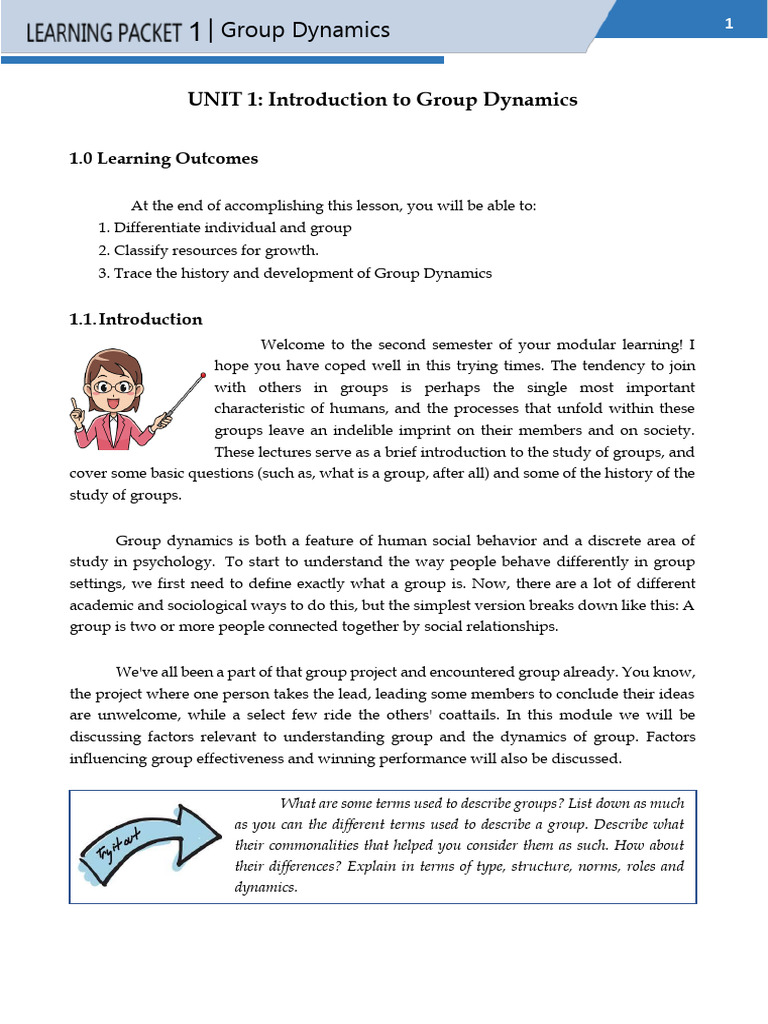 Understanding Group Dynamics Fundamentals | PDF | Decision Making ...